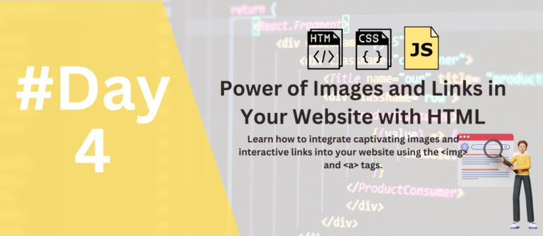 Day 4 Unleashing The Power Of Images And Links In Your Website With Html • Compalgo Labs